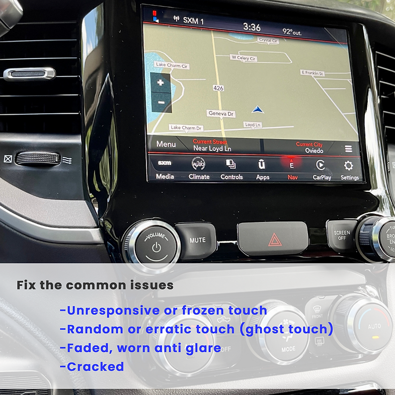 Chrysler Touch Screen Replacement LCD [UAV] Upgraded UConnect 4C 8.4 ...