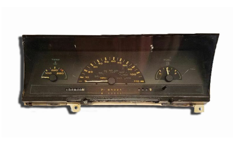 1991 Oldsmobile Cutlass Ciera Instrument Gauge Cluster Replacement ...