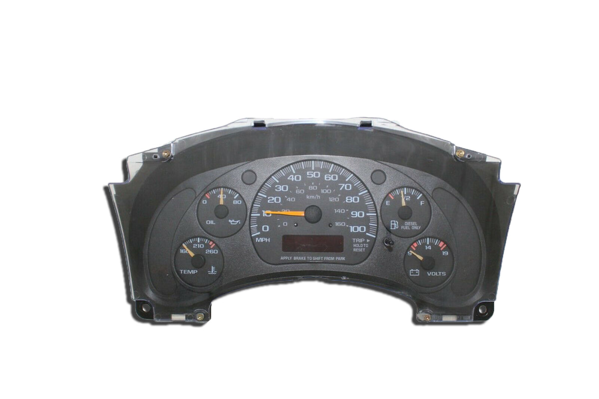 1998 - 2002 Chevrolet Express/GMC Savana Instrument Cluster Repair ...