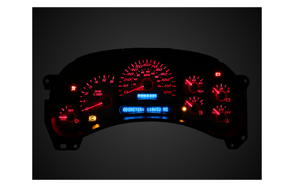 Buy GMC Sierra Instrument Custom Cluster - ISS Auto
