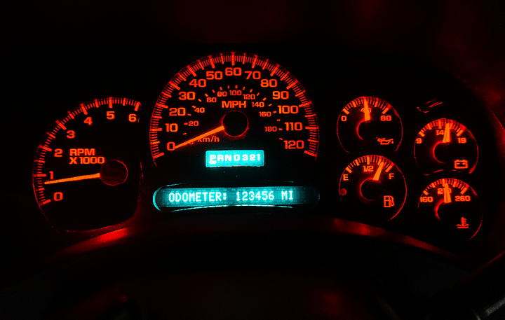 Red LED Lights Instrument Cluster | GM & Chevy 03-06 - ISS Auto